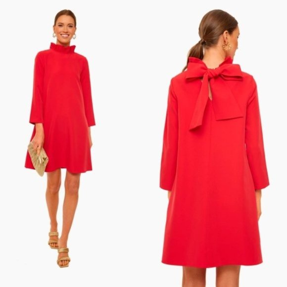 Tuckernuck | Dresses | Tuckernuck New Poppy Cherry Red Daphne Ruffle ...